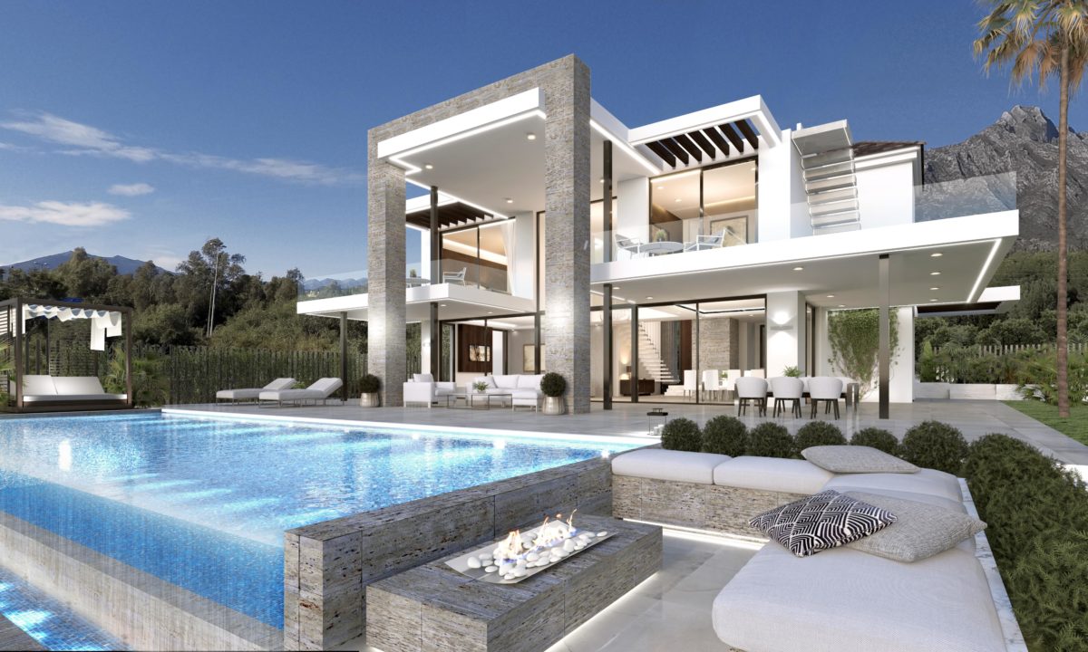 Renders 3D Villa Marbella | Altos de Puente Romano