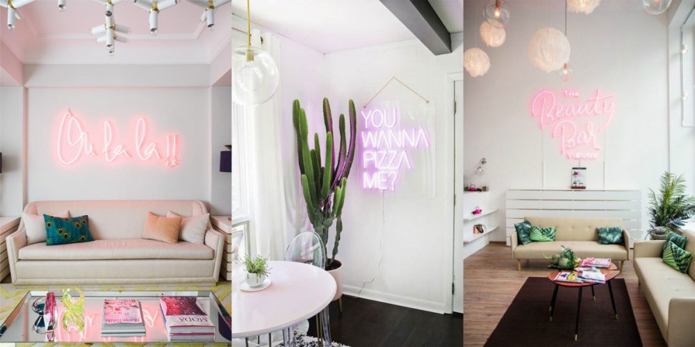 Neón en el diseño interior sus usos y cualidades | DIKA estudio